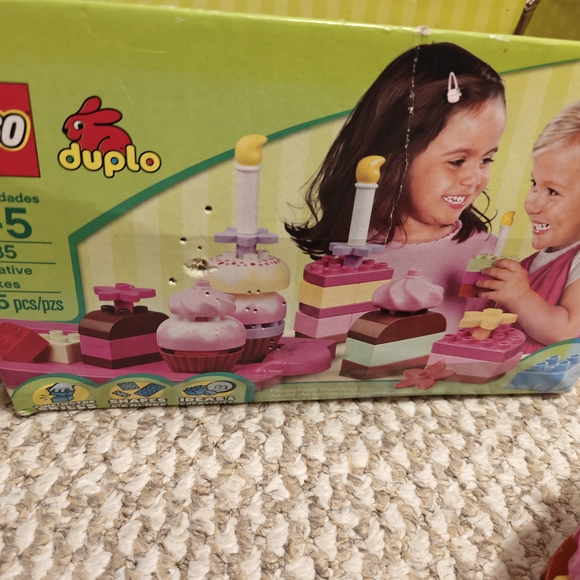 Lego | Toys | Lego Duplo Creative Cakes Set Pink Yellow White | Poshmark